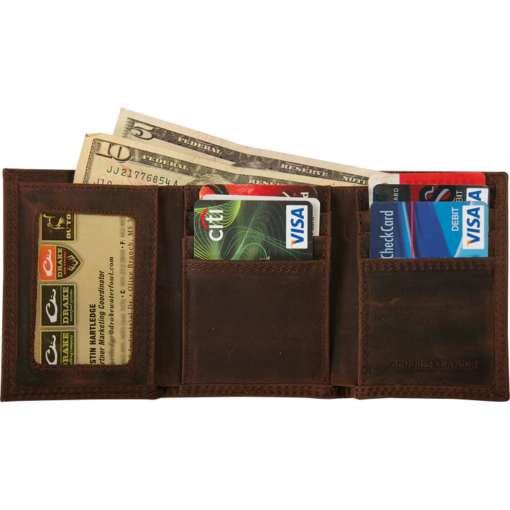TriFold Drake Wallet – Norris Shoe Store