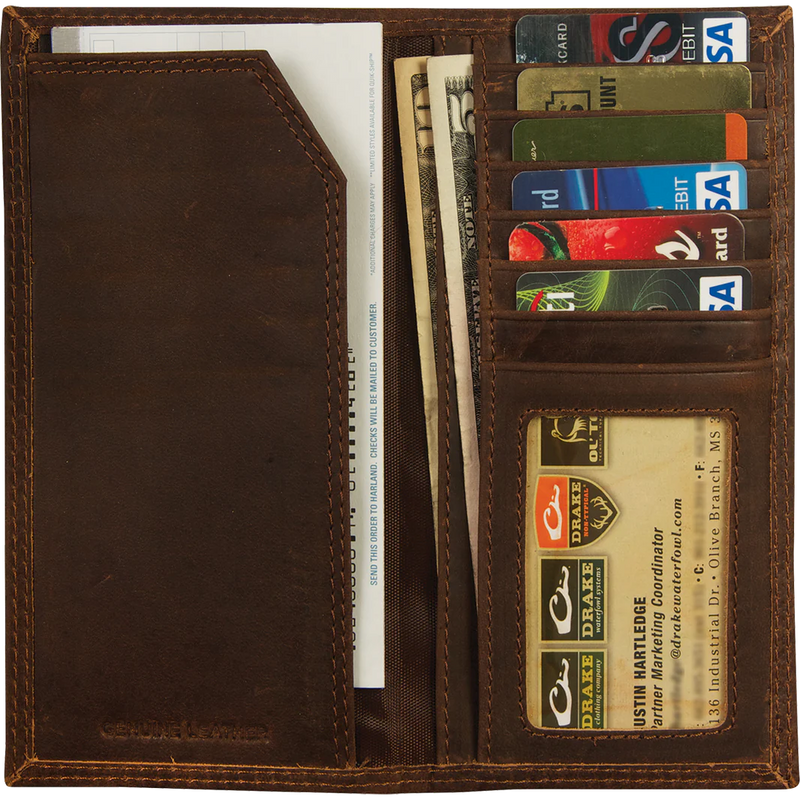 Drake Checkbook Wallet – Norris Shoe Store